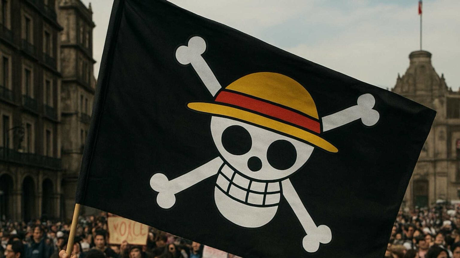 Manifestantes de la marcha Generación Z derriban una de las vallas ...