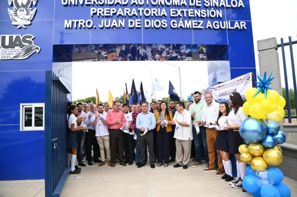 La UAS inaugura nuevas instalaciones de preparatoria en El Burrión ...