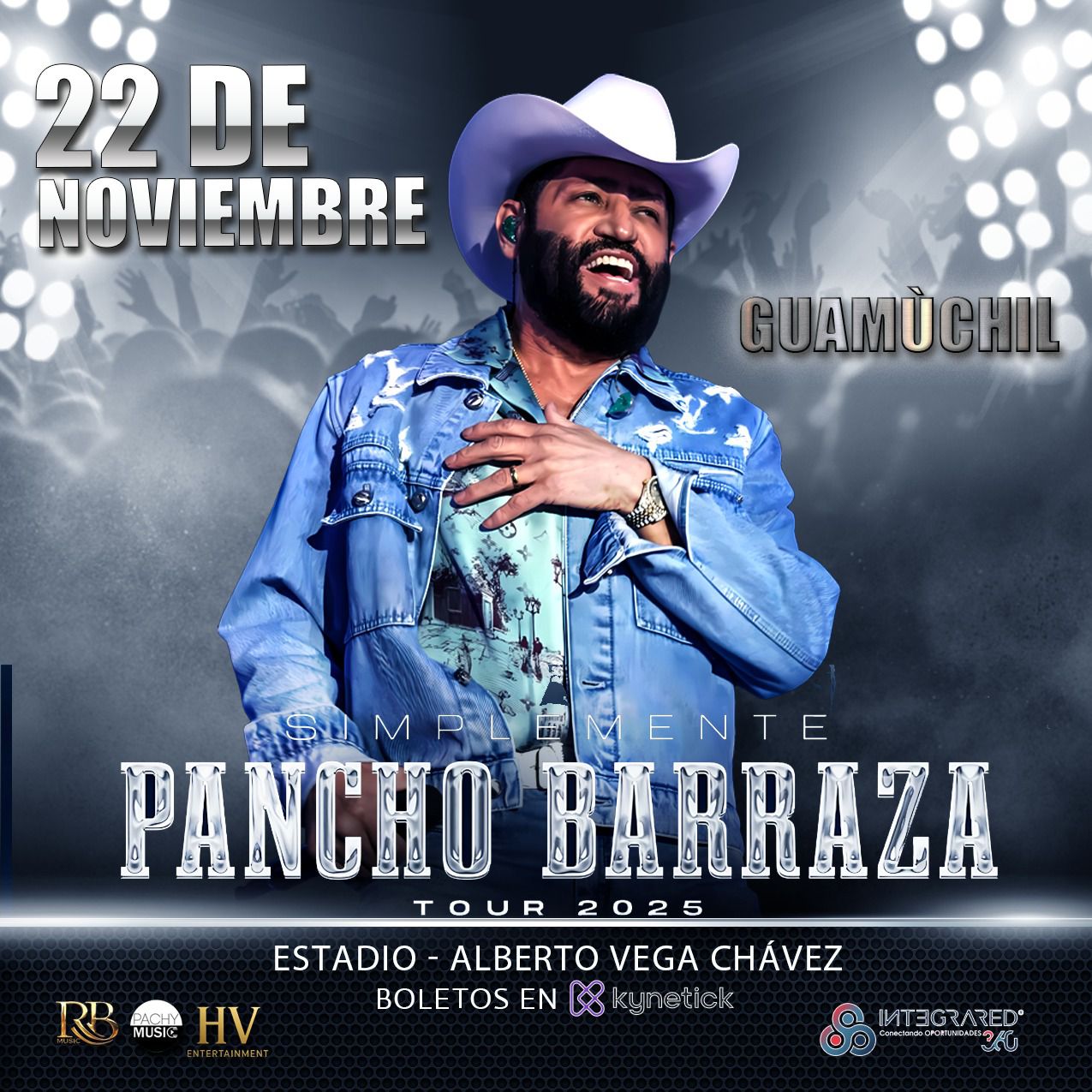 Pancho Barraza llegará a Guamúchil con una noche llena de amor, música ...